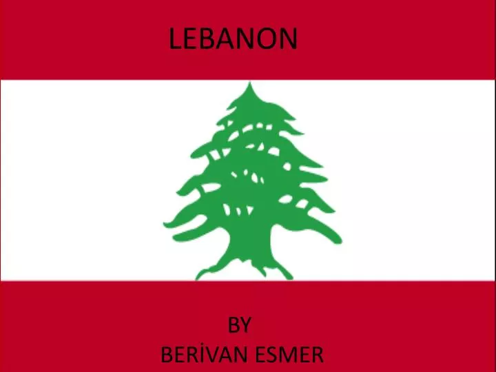 PPT - LEBANON PowerPoint Presentation, free download - ID:1933242