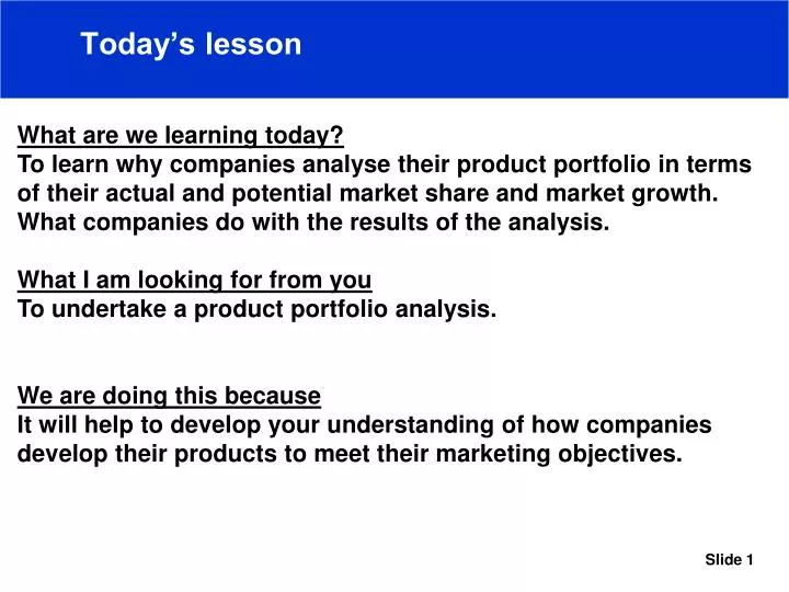 PPT - Today’s lesson PowerPoint Presentation, free download - ID:1933483