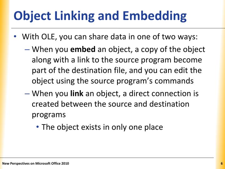 Ppt Integrating Word Excel Access And Powerpoint Powerpoint