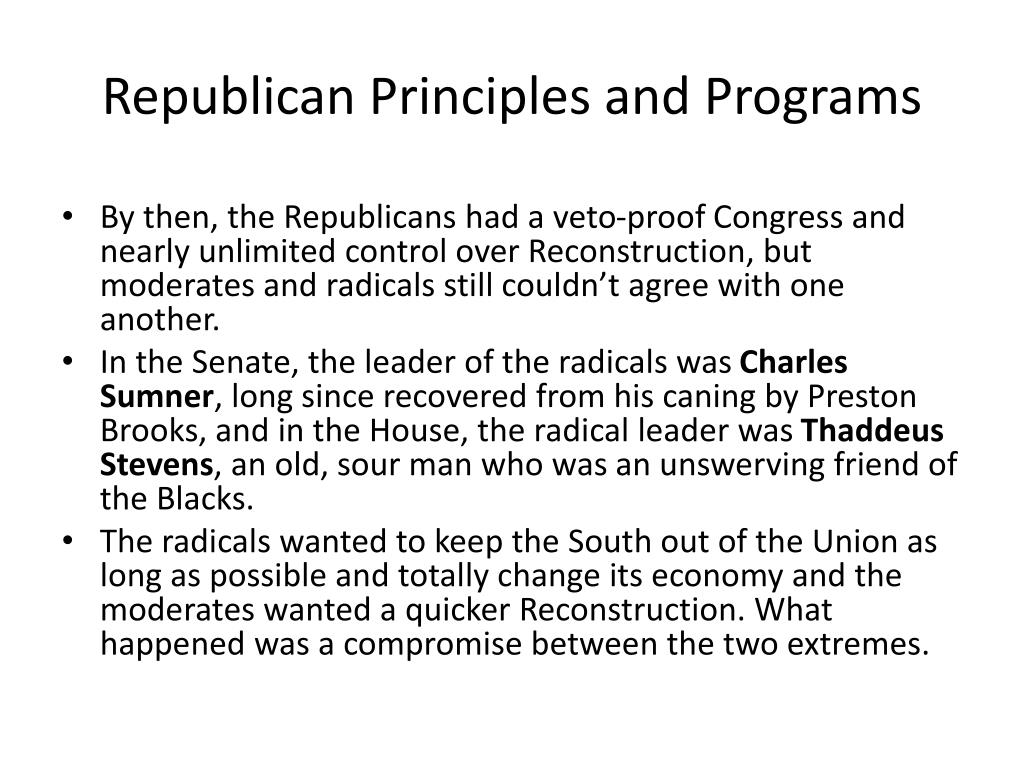 PPT - The Ordeal of Reconstruction, 1865-1877 PowerPoint Presentation ...