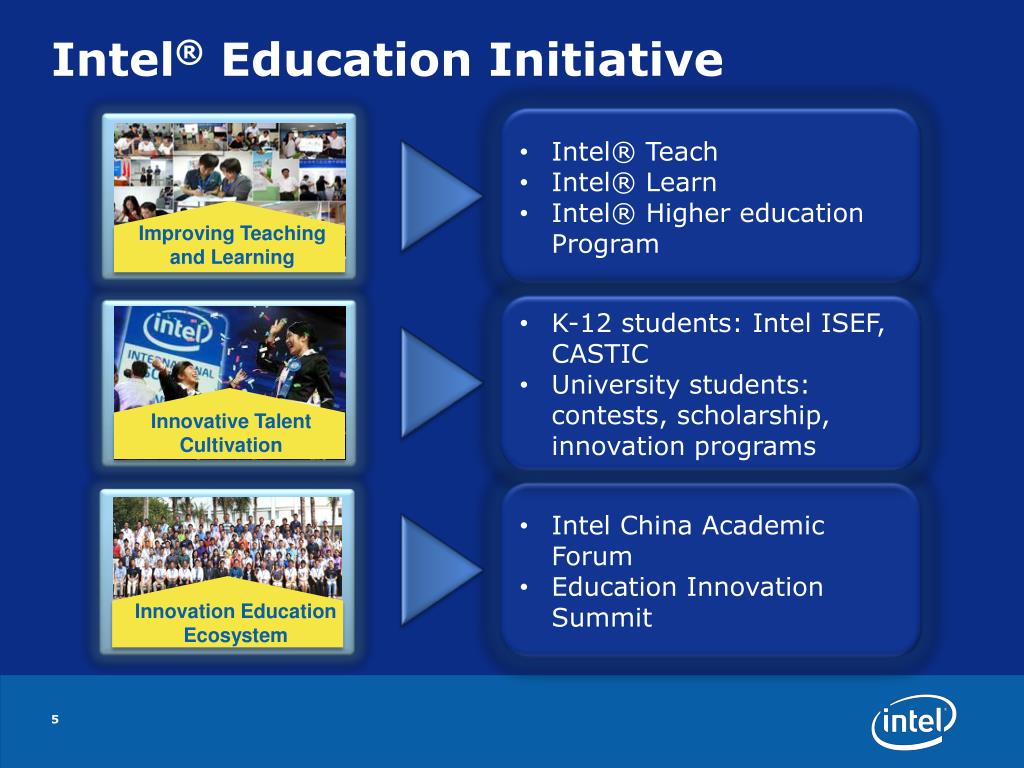 PPT - “Educate to Innovate” Intel ® Education Initiative in China March ...