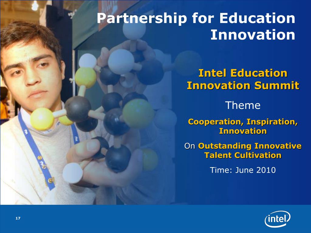 PPT - “Educate to Innovate” Intel ® Education Initiative in China March ...