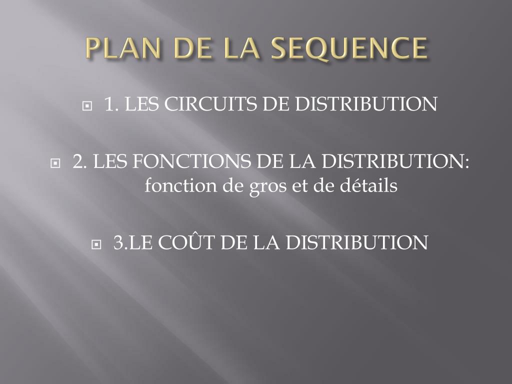 PPT - LA DISTRIBUTION DES PRODUITS ET DES SERVICES PowerPoint ...