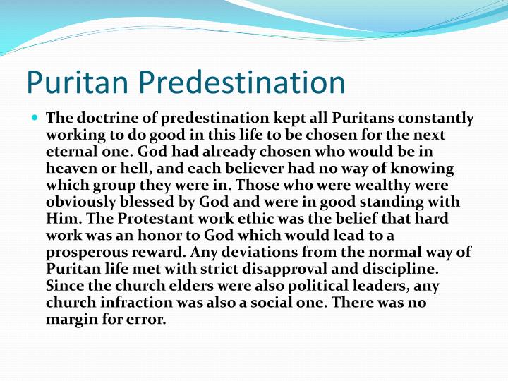 PPT - Puritan Beliefs/ Culture PowerPoint Presentation - ID:1934641