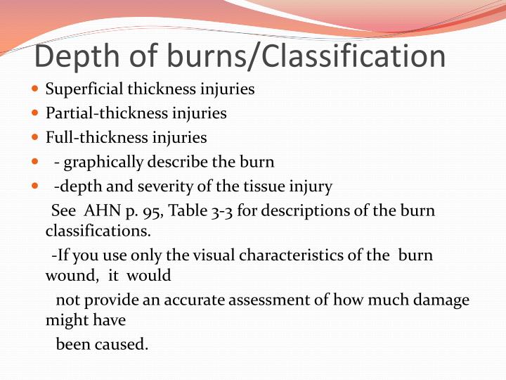 PPT - BURNS PowerPoint Presentation - ID:1935614