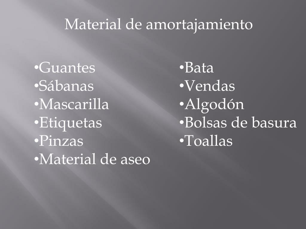 Ppt Unidad Del Paciente Ingreso Y Egreso Del Paciente Técnicas De