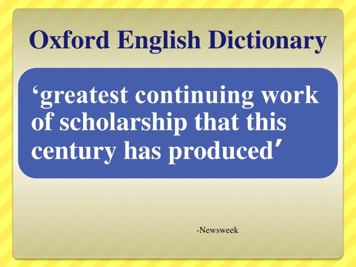 PPT - Unabridged Dictionary and Abridged Dictionary PowerPoint ...