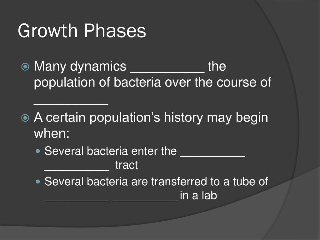 PPT - Microbiology – Alcamo Growth and Growth Phases PowerPoint ...