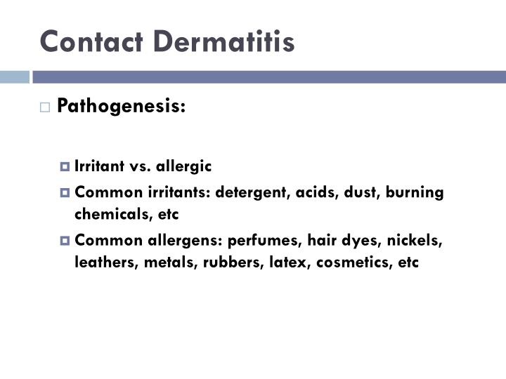 PPT - Dermatitis and eczematous disorders PowerPoint Presentation - ID ...
