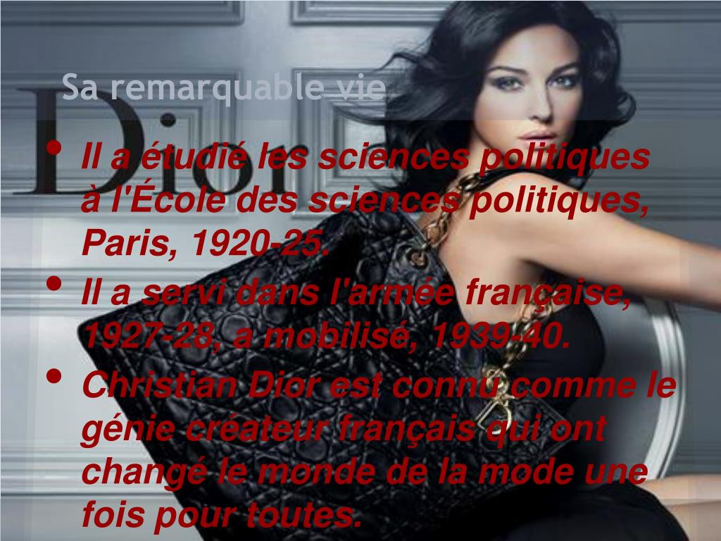 PPT - Projet: Biographie d'un Francophone célébre French IV HONORS BY ...