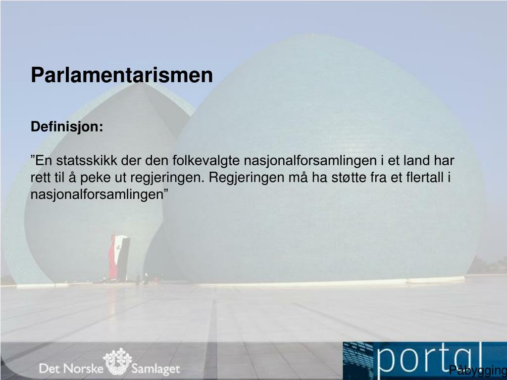 PPT - Kapittel 16. Det norske demokratiet vokser fram PowerPoint ...