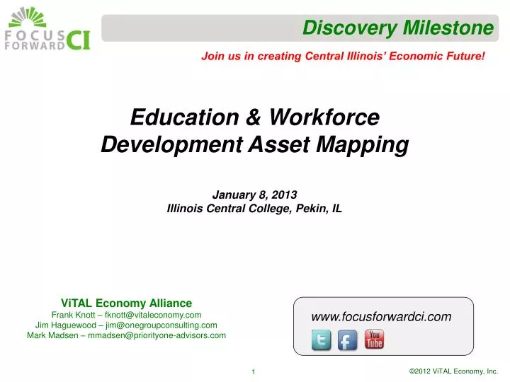 PPT - Education & Workforce Development Asset Mapping PowerPoint ...
