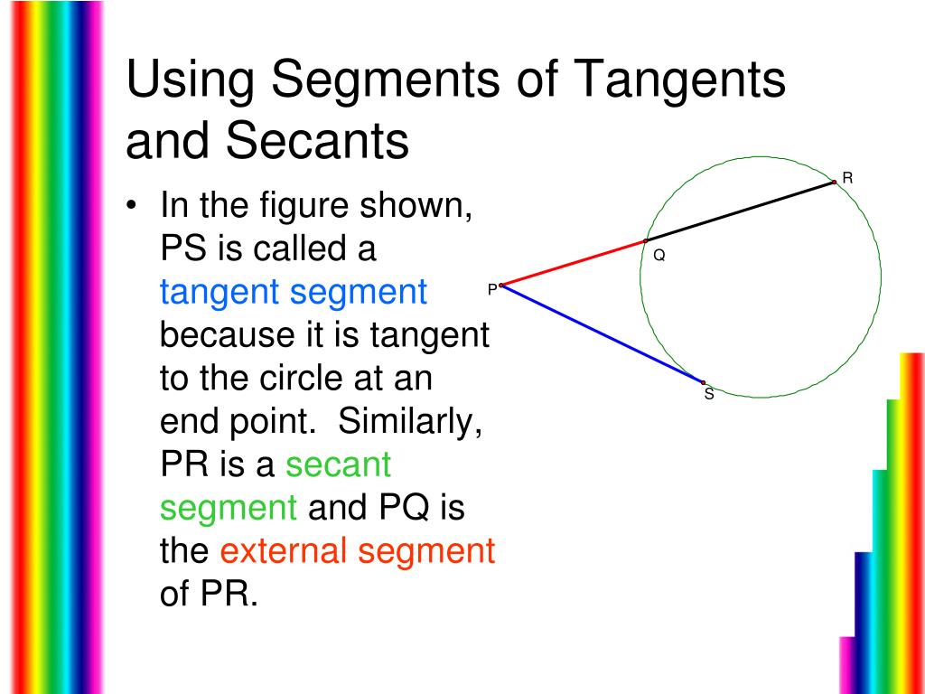 Tangent And Secant Segments Lesson Plan Tangent And Secant Segments Lesson Plan