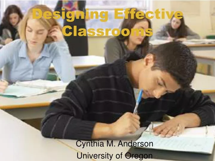 PPT - Designing Effective Classrooms PowerPoint Presentation, free ...