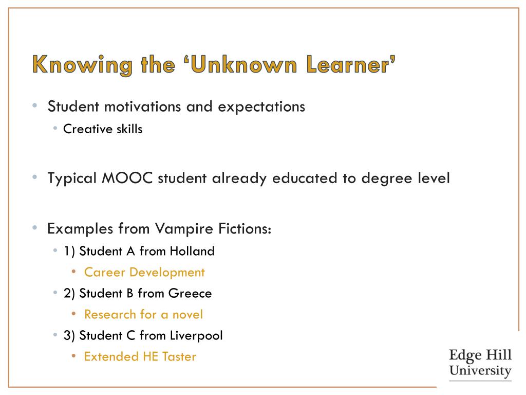 PPT - Dr Ben Brabon Massive Open Online Courses in the Arts and Humanities, UClan , 25 April ...