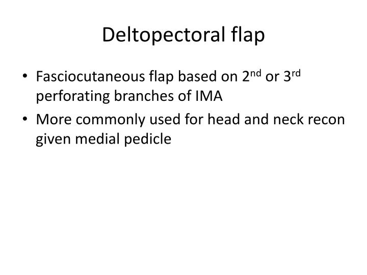 PPT - Scapular, Parascapular and P ectoralis Flaps PowerPoint ...