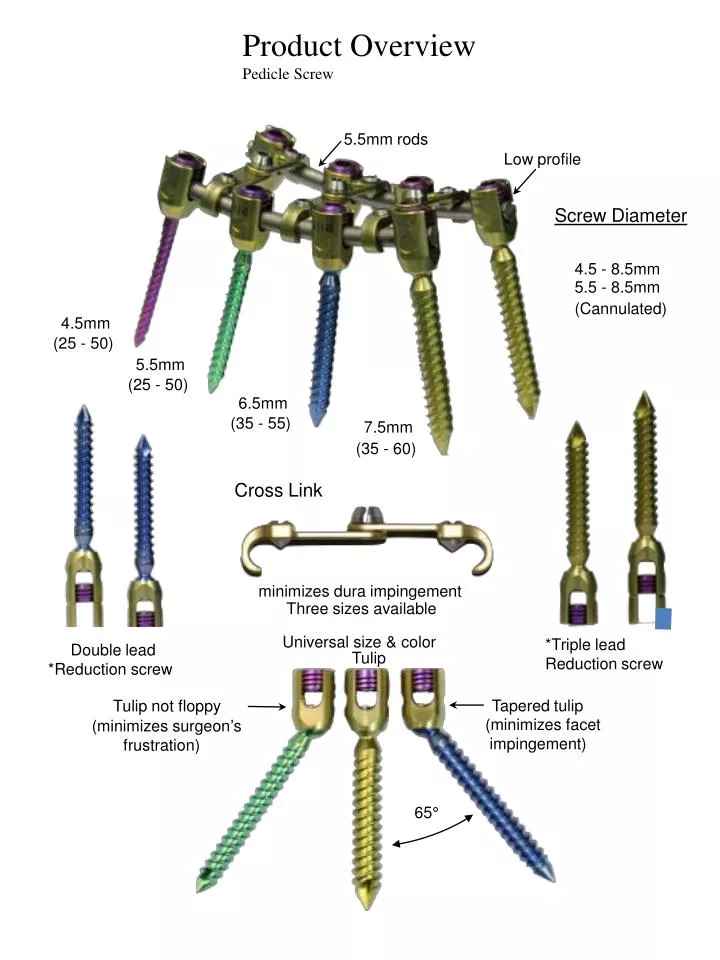PPT - Product Overview Pedicle Screw PowerPoint Presentation, free ...