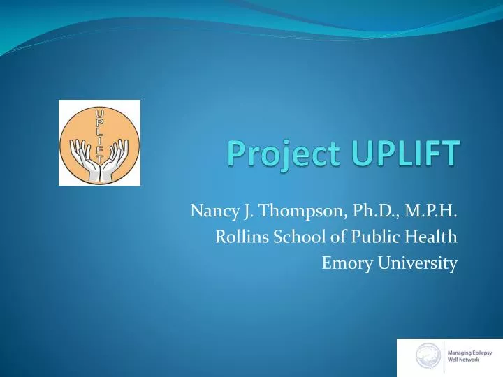 PPT - Project UPLIFT PowerPoint Presentation, free download - ID:1939879