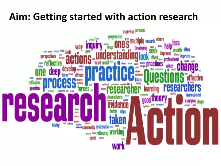 PPT - Aim: Getting started with action research PowerPoint Presentation ...