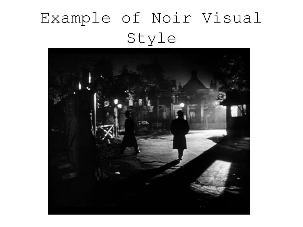 PPT - Film Noir and Hardboiled Detective Fiction PowerPoint ...