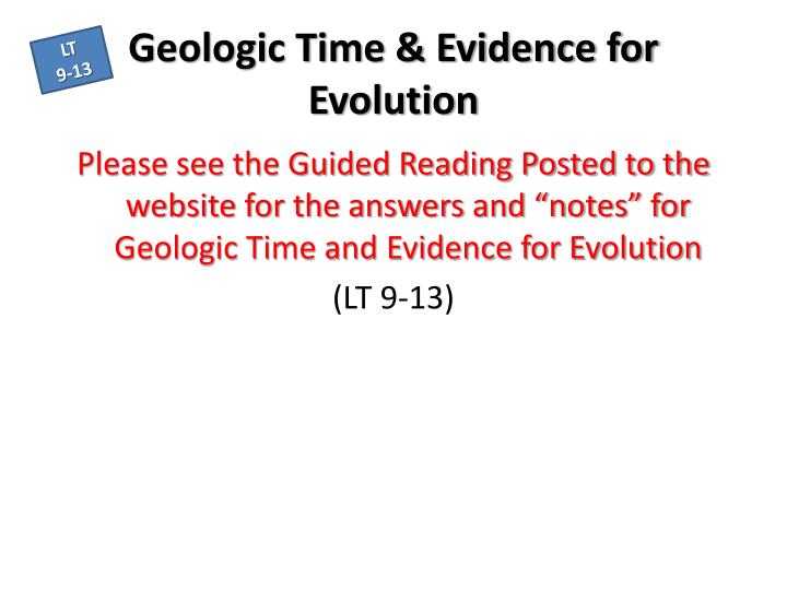 PPT - Evolution Learning Targets 1-17 PowerPoint Presentation - ID:1940735