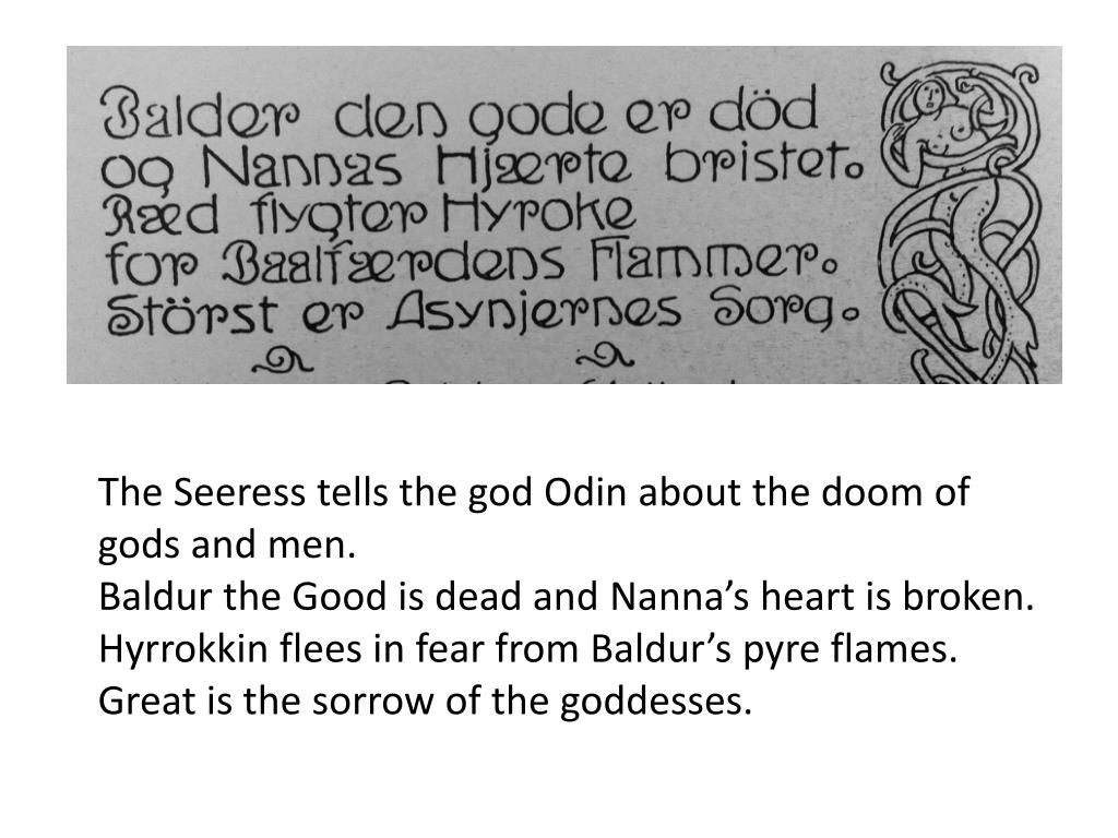 PPT - Ragnarok : A picture poem by Louis Moe (1929) PowerPoint ...