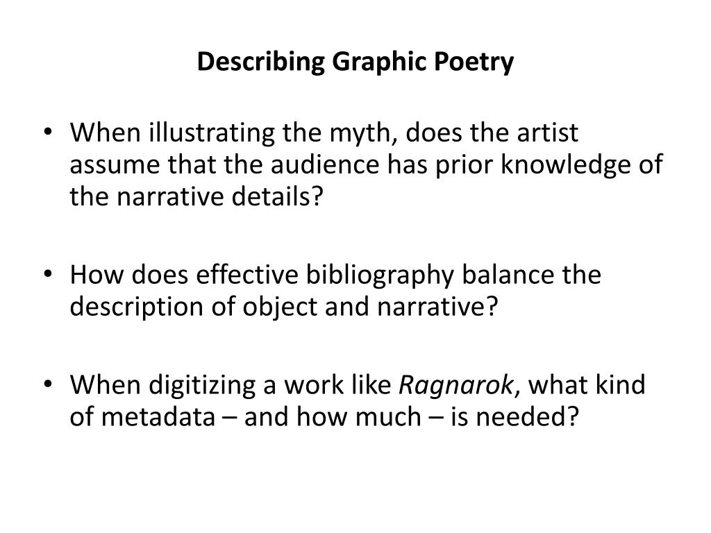 PPT - Ragnarok : A picture poem by Louis Moe (1929) PowerPoint ...