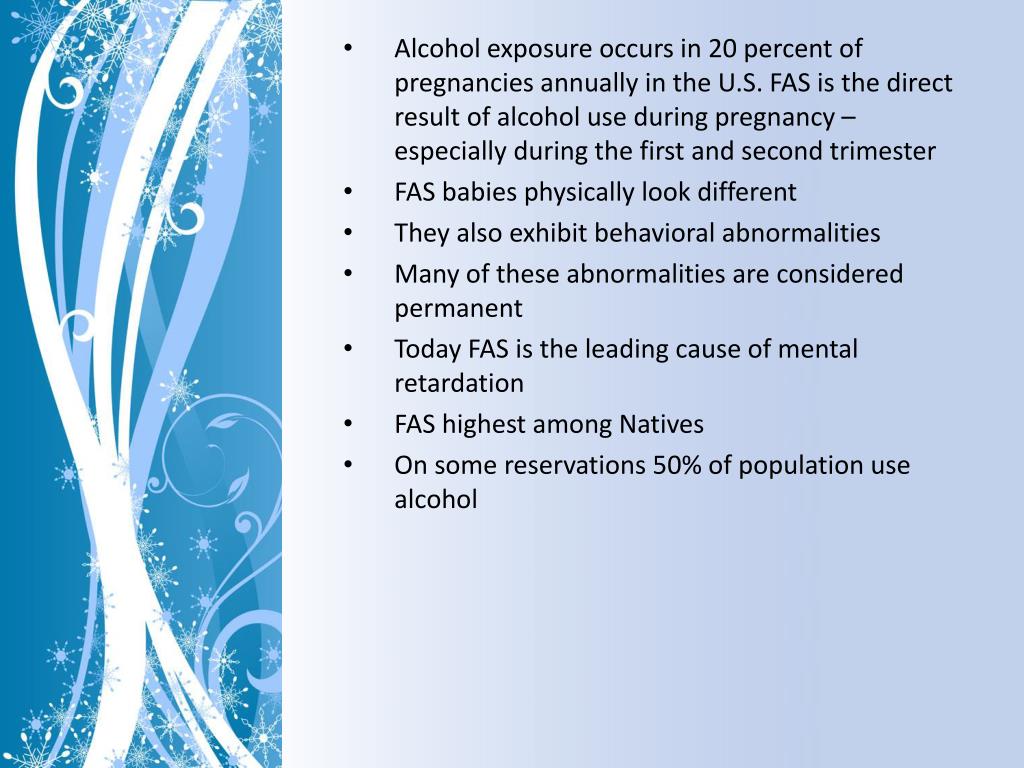 PPT - Preventing Fetal Alcohol Syndrome in Native American Teens ...