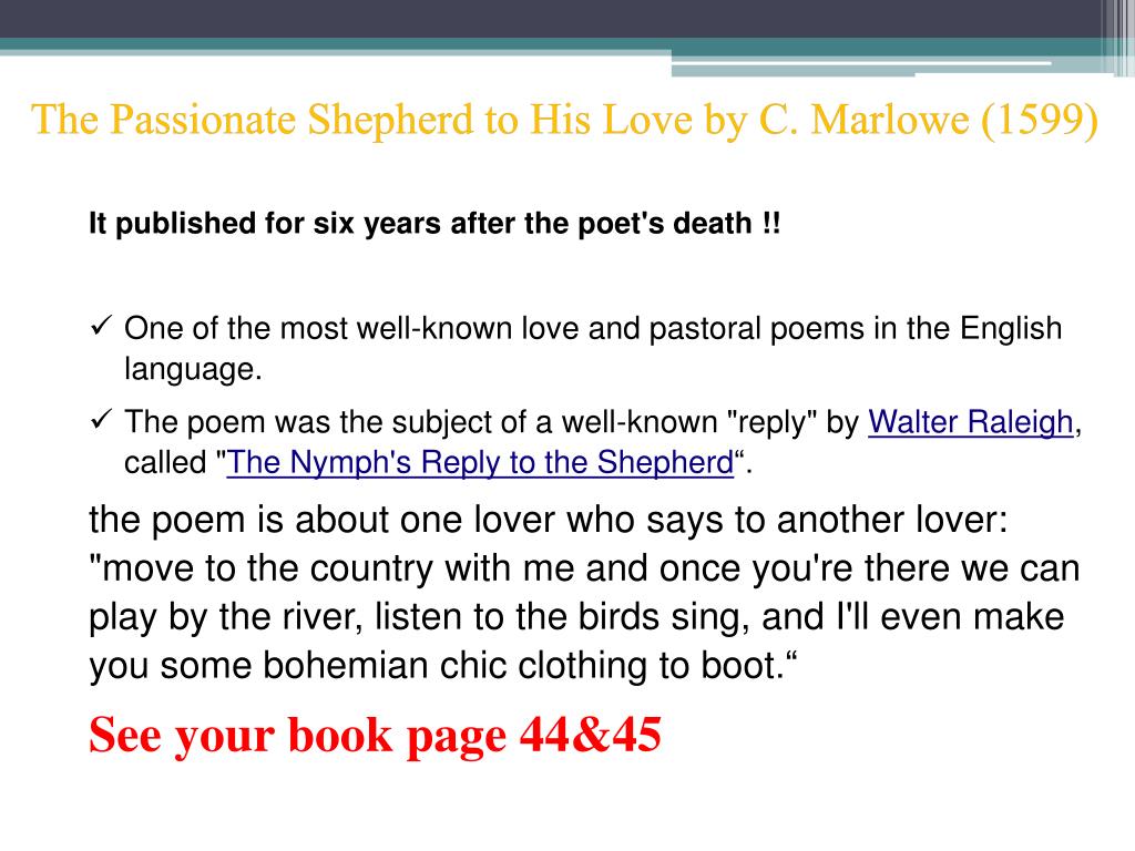 PPT - Pastoral Poetry PowerPoint Presentation, free download - ID:1942464