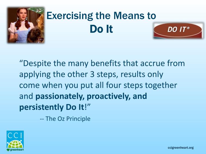 PPT - Overcoming Obstacles: The Oz Principle PowerPoint Presentation ...
