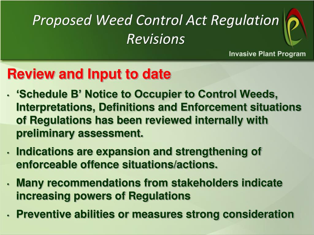PPT - PRRD/NEIPC Agriculture Weed Day Dawson Creek March 28, 2012 Weed ...