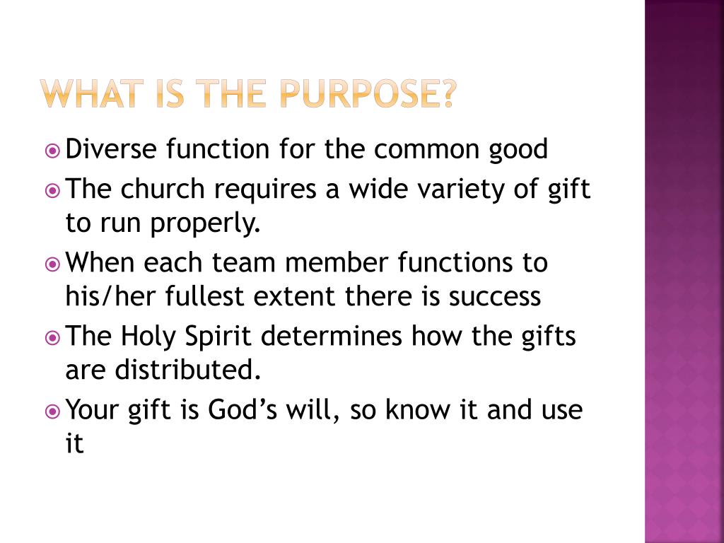 PPT - Spiritual Gifts PowerPoint Presentation, free download - ID:1942978