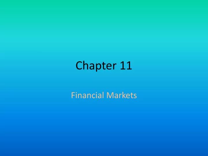 PPT - Chapter 11 PowerPoint Presentation, free download - ID:1943085