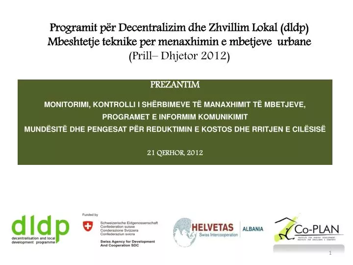 PPT - PREZANTIM PowerPoint Presentation, free download - ID:1943432