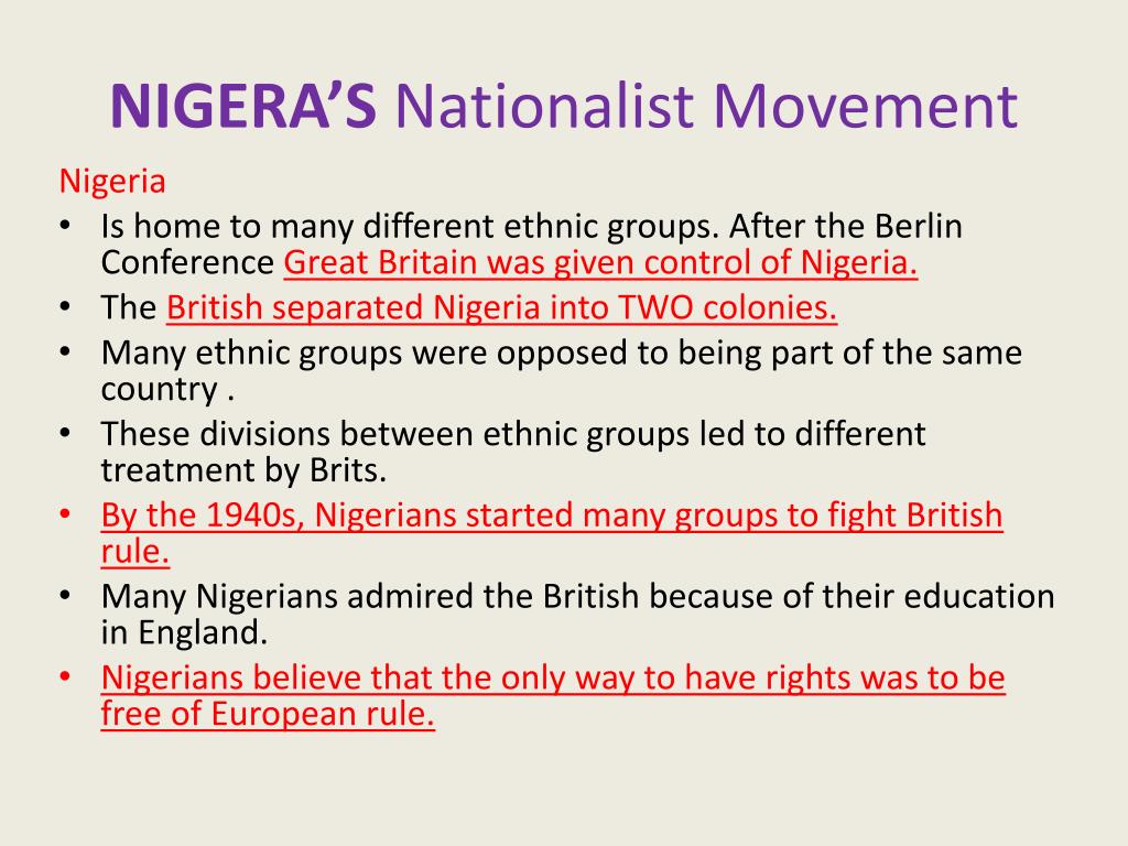 PPT - Unit 2— Africa’s Nationalist & Independence Movements! PowerPoint ...