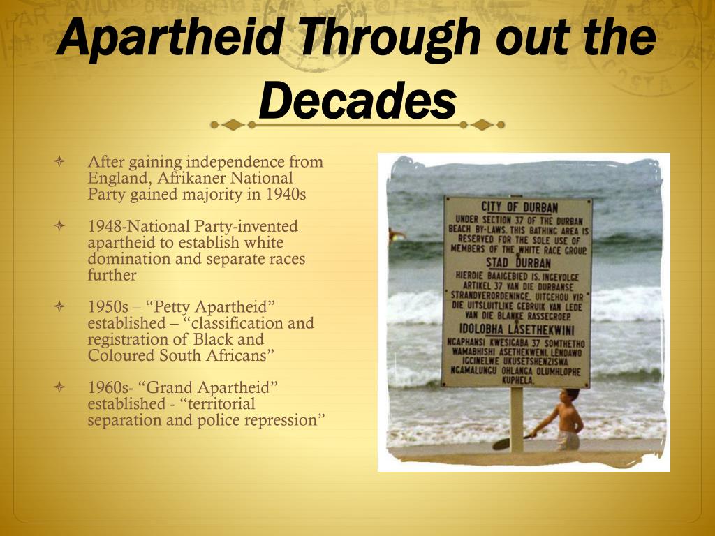PPT - South Africa: The Rise of Apartheid PowerPoint Presentation, free ...