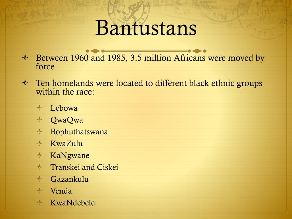 PPT - South Africa: The Rise of Apartheid PowerPoint Presentation, free ...