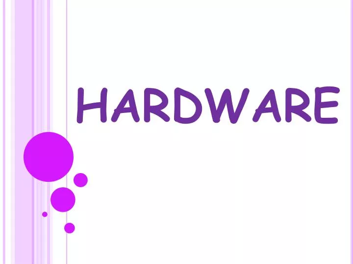 PPT - hardware PowerPoint Presentation, free download - ID:1944610