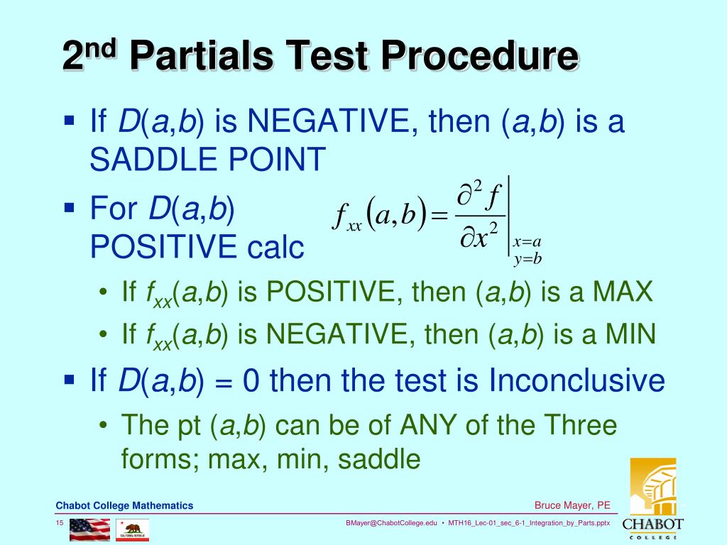 PPT - Discovering Extrema in Functions of Two Variables PowerPoint ...