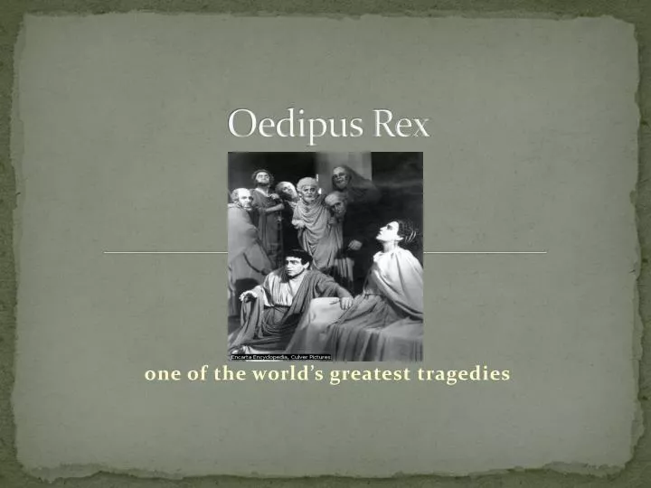 PPT - Oedipus Rex PowerPoint Presentation, free download - ID:1944908
