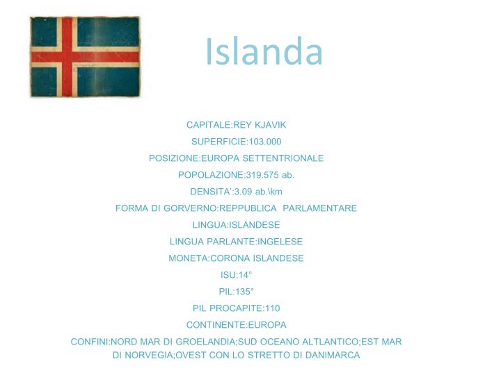 PPT - Islanda PowerPoint Presentation - ID:1945146