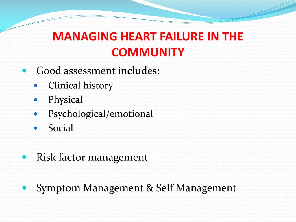 PPT - Managing Heart Failure in the Community PowerPoint Presentation ... PPT - Managing Heart Failure in the Community PowerPoint Presentation ...