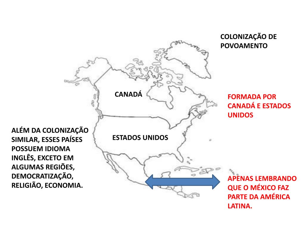 PPT - CAPÍTULO 4 – AMÉRICA ANGLO-SAXÔNICA BASE FÍSICA E ESPAÇOS ...