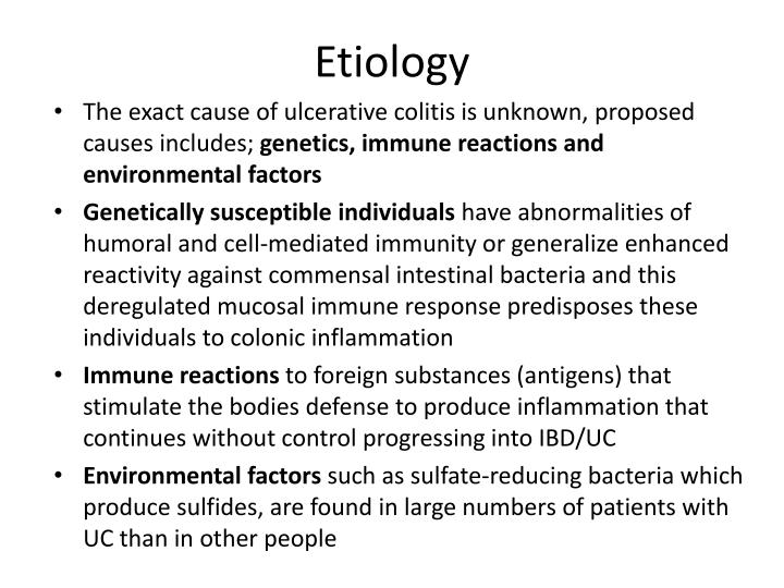 PPT - Ulcerative Colitis PowerPoint Presentation - ID:1945751