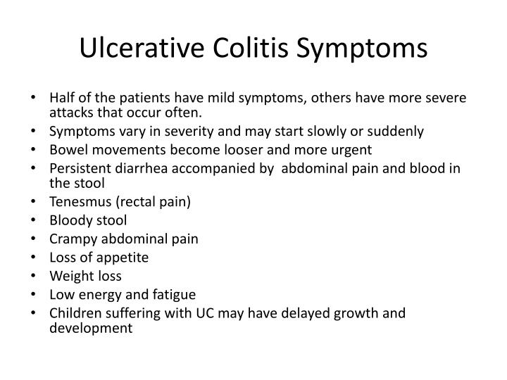 PPT - Ulcerative Colitis PowerPoint Presentation - ID:1945751