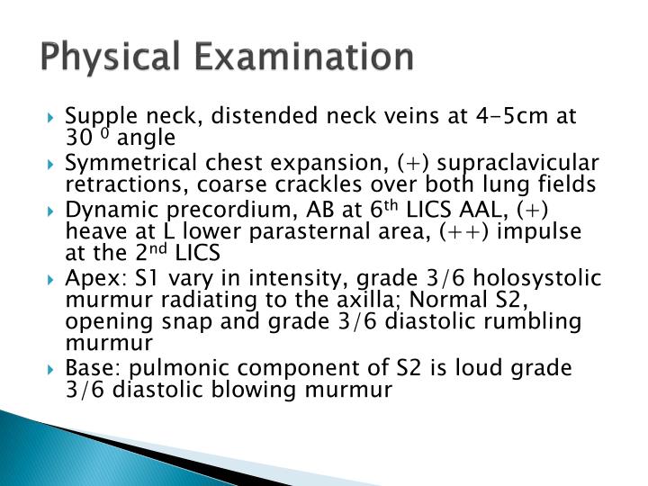 PPT - CASE 2: RHEUMATIC HEART DISEASE PowerPoint Presentation - ID:1945759