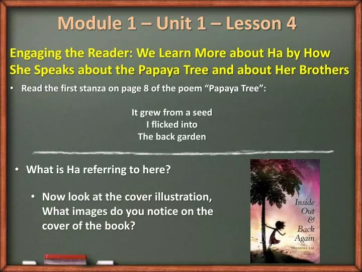 PPT - Module 1 – Unit 1 – Lesson 4 PowerPoint Presentation, free ...