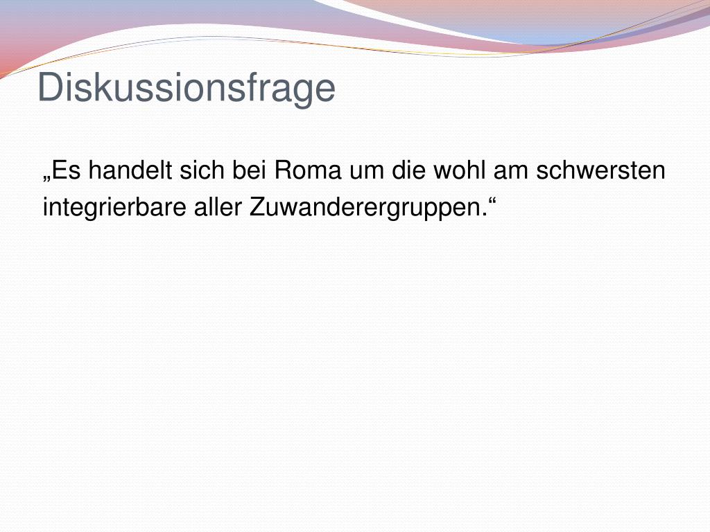 PPT - Ethnische Minderheiten in Deutschland am Beispiel Sinti und Roma ...