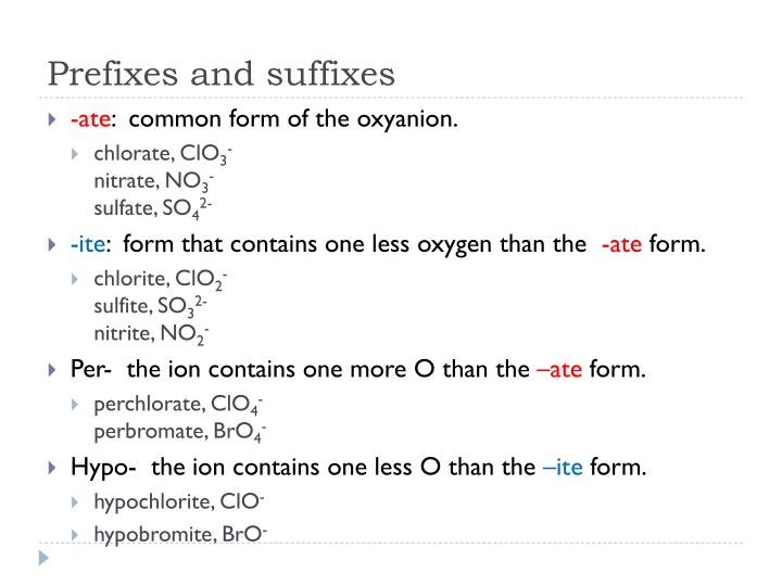 PPT - Chemistry Nomenclature PowerPoint Presentation - ID:1947510
