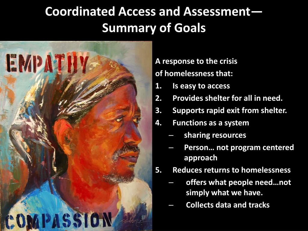 PPT - Coordinated Access and Assessment for Homeless Single Adults in ...